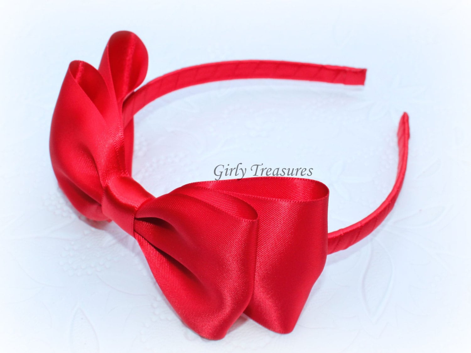 Snow White Red Bow Headband. Snow White Bow Headband. Baby Headband ...
