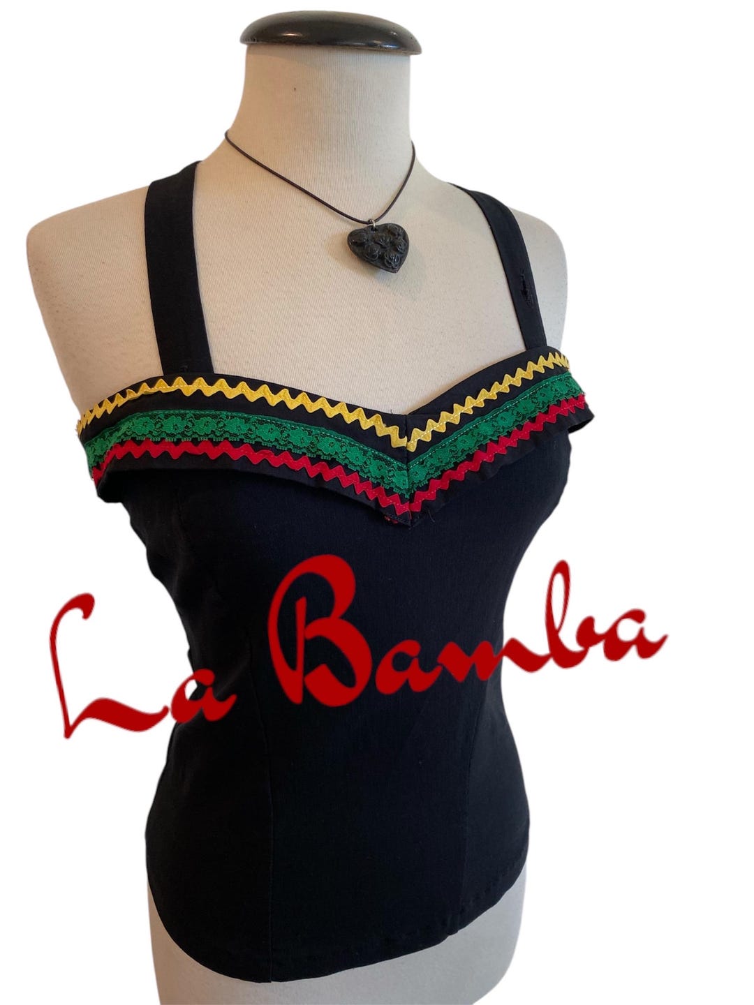 La Bamba Patio Style Bustier Top by Loreleis Vintage 1950's Style ...