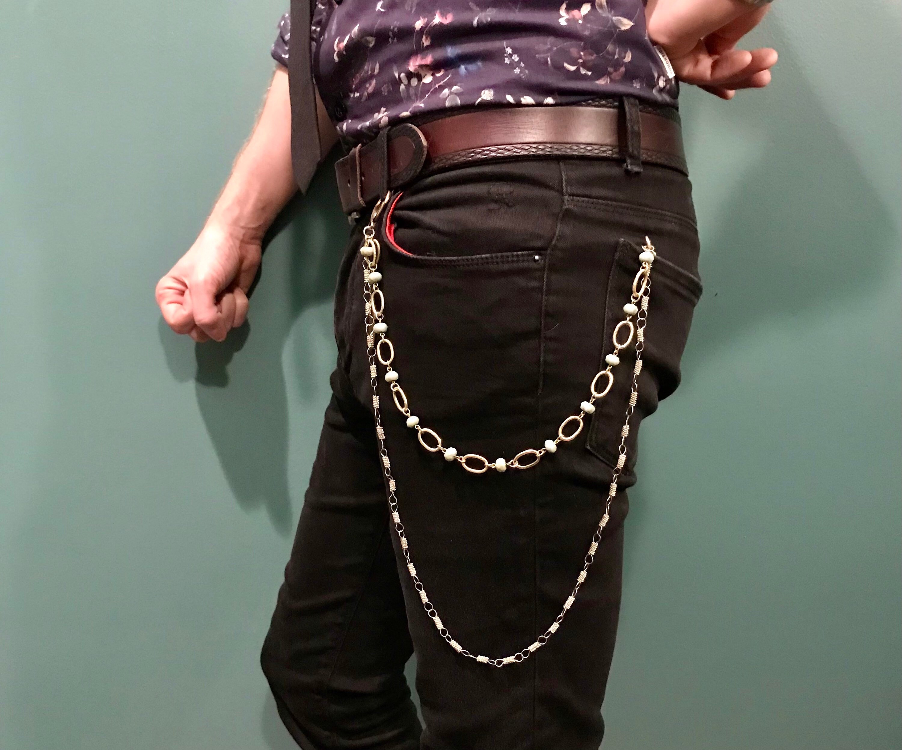 Beaded Chain Pocket Locket - Etsy