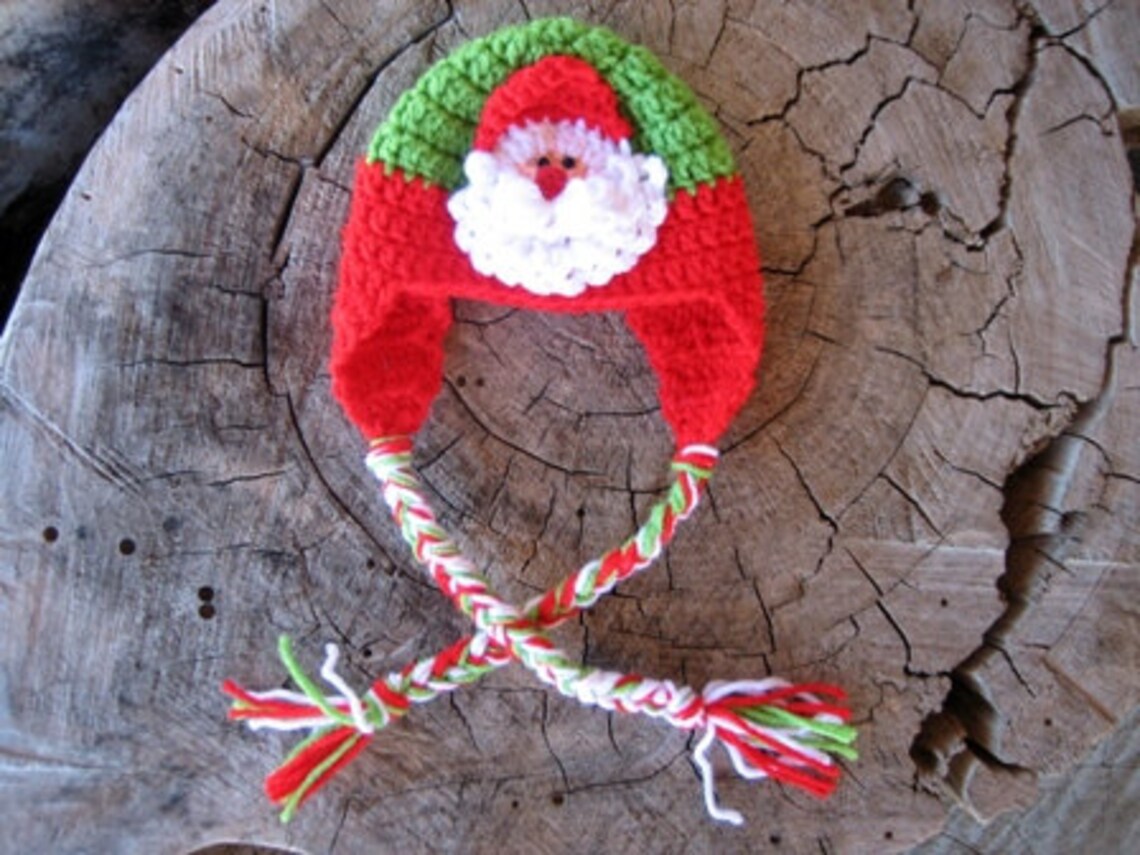 Baby Santa Hat Crochet Pattern - Etsy