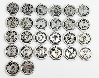 Pewter Alphabet Letters - Etsy