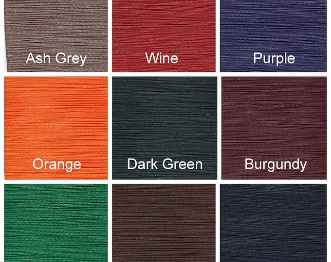 Waxed Nylon 2 Ply Silamide Beading Thread Size A, 40 Yards CHOOSE Your ...