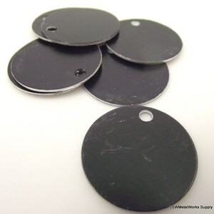 20 1 Inch Aluminum Tags, Economical Large Round Disc Tags for Stamping ...