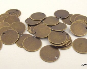 Gold Filled Round Tag Disc 9mm - Etsy