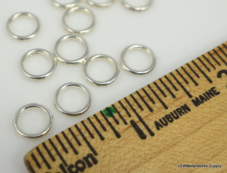 1 Oz Closed Solid Pewter Jump Rings 16 AWG 18 SWG 1.3mm - Etsy