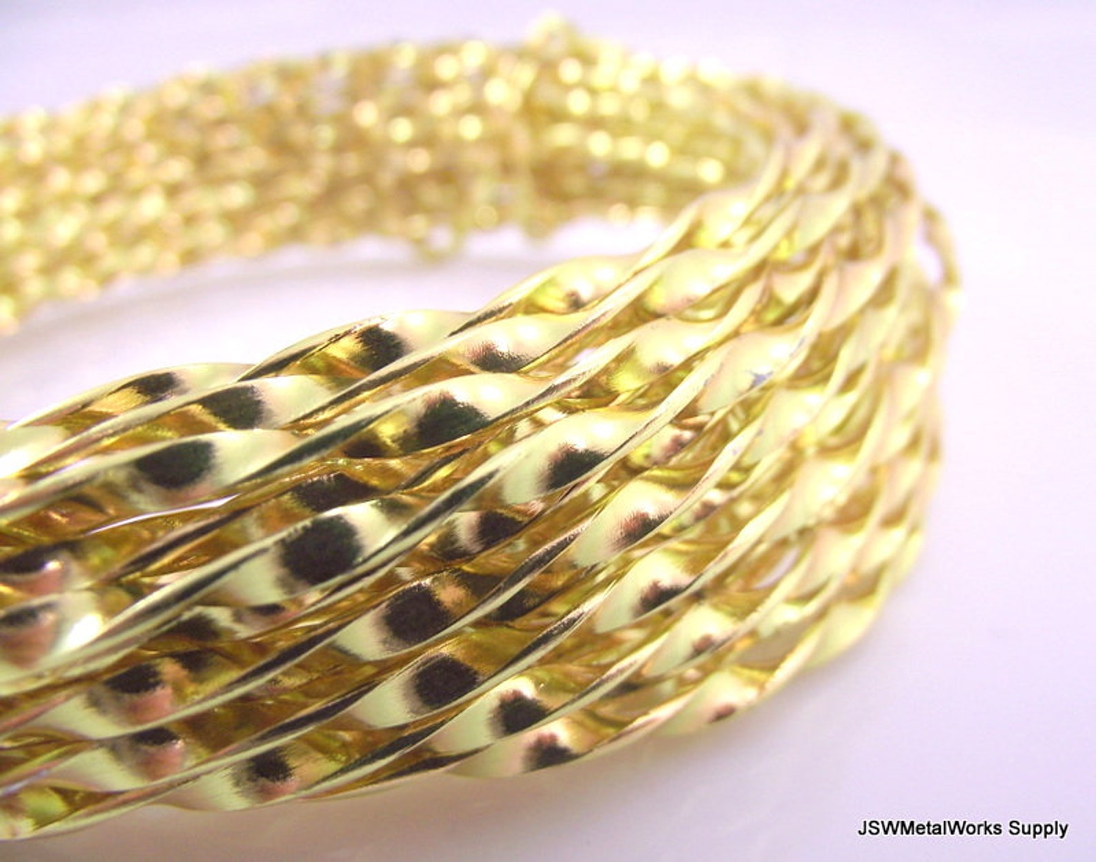 Twisted Anodized Aluminum Wire 3mm Twisted Wire 16 Gauge 10 - Etsy