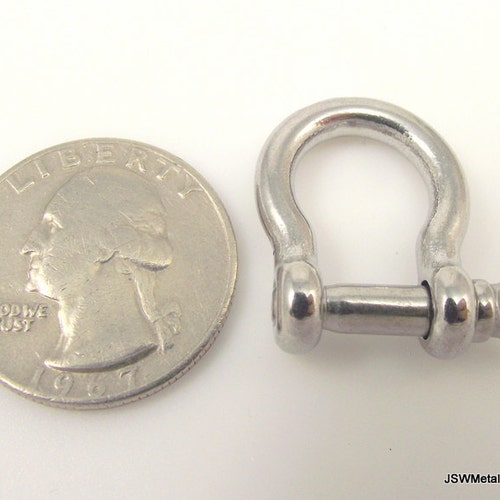 32mm Stainless Steel U Shackle Clasp End Closure Component - Etsy