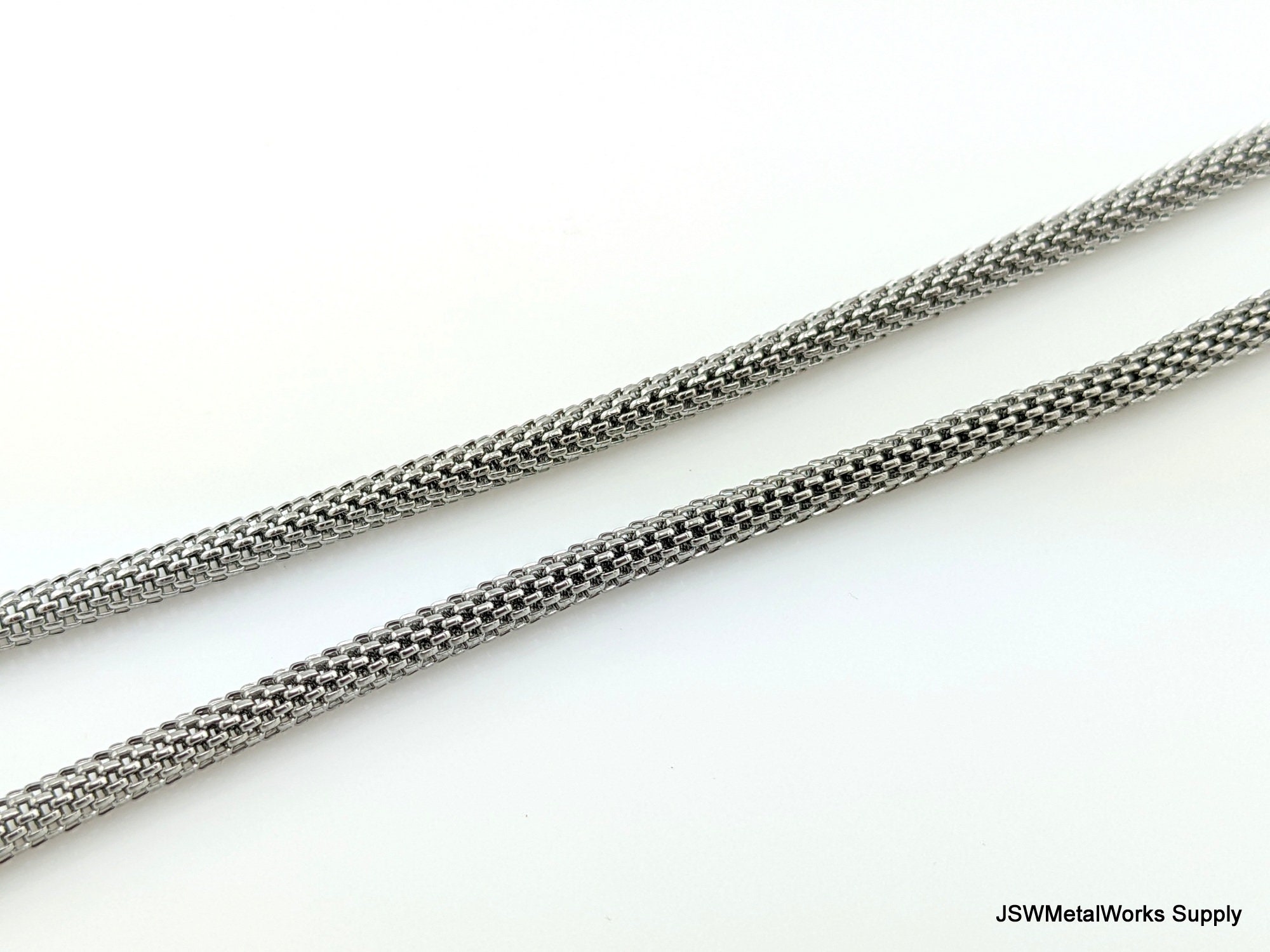 3.3mm Stainless Steel Mesh Chain Necklace for Jewelry Making - Etsy