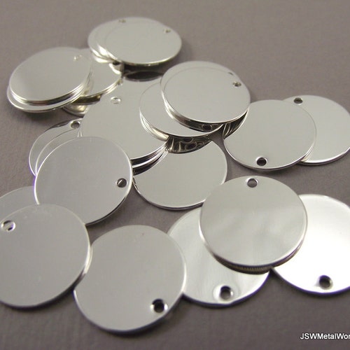 Hand Stamped Metal Labels Custom Personalized Tags | Etsy