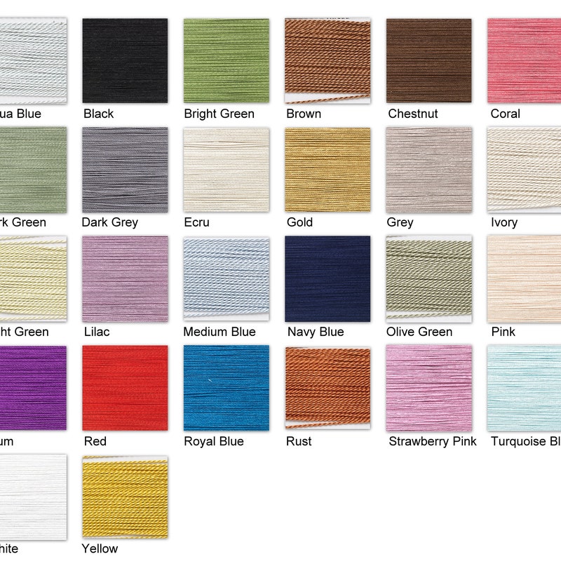 Silk Thread Beads - Etsy