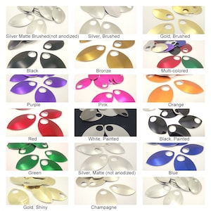 50 Large Scalemail Aluminum Scales, Economical Scalemaille Tag Drop ...