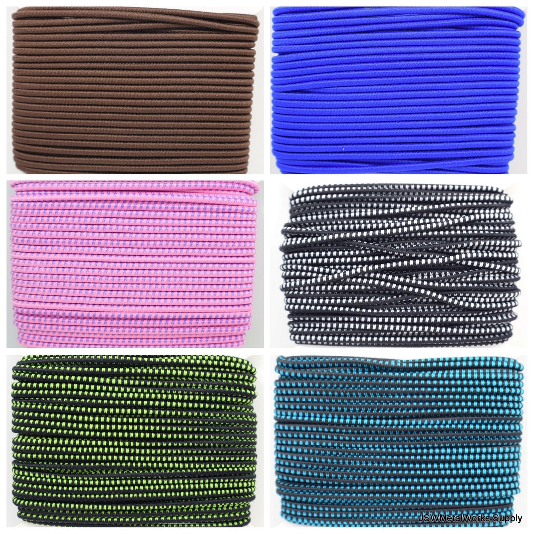 2mm Elastic Rubber and Nylon Cord for Face Mask or Jewelry Making DIY ...
