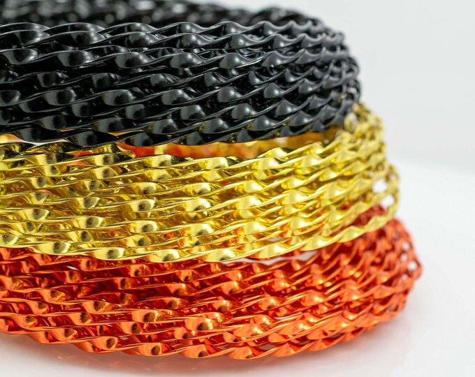 Twisted Anodized Aluminum Wire, 3mm Twisted Wire, 16 Gauge, 10 Meter ...