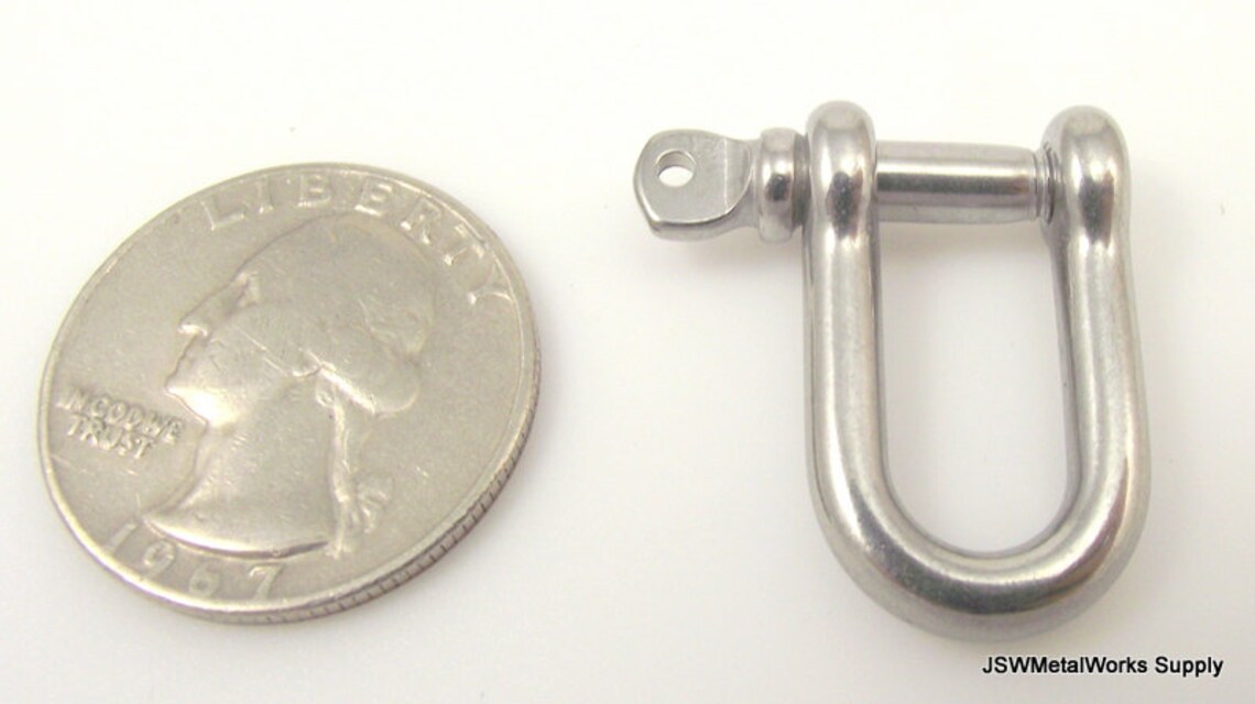 26mm Stainless Steel U Shackle Clasp, Large Stainless Steel Clasp 26 X ...