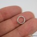 1 Oz Closed Solid Pewter Jump Rings, 16 AWG, 18 SWG, 1.3mm, Antiqued ...