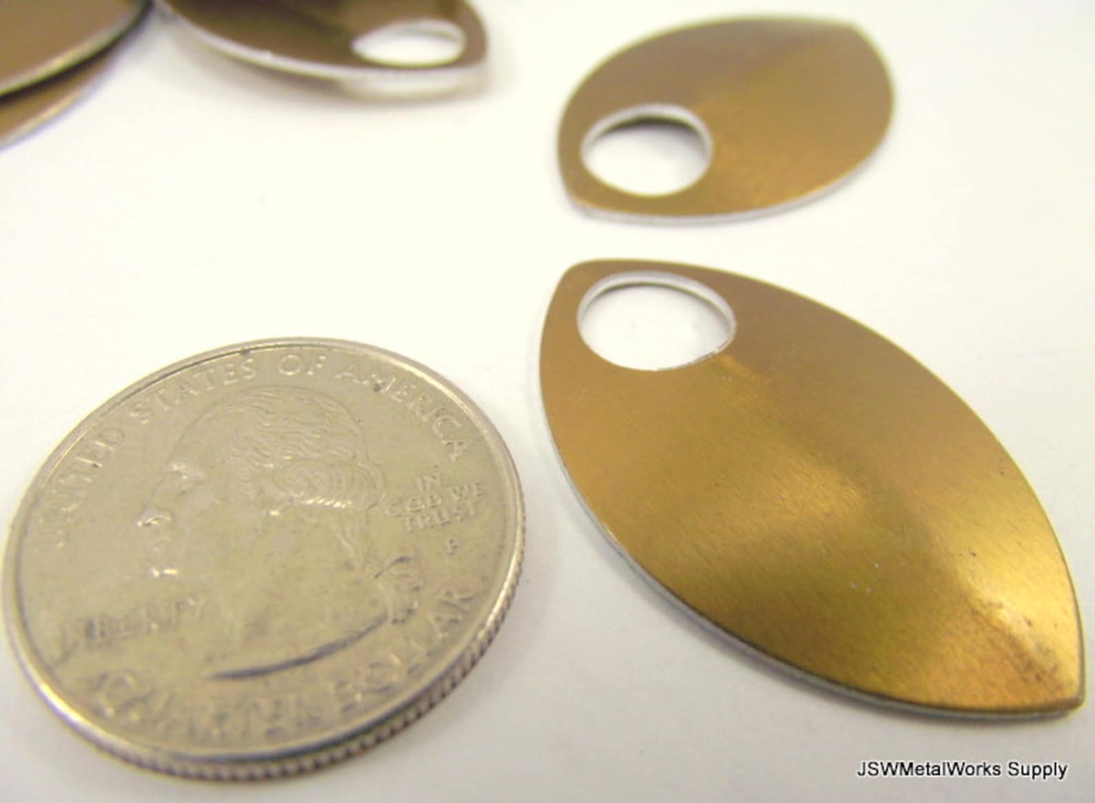 50 Large Scalemail Aluminum Scales, Economical Scalemaille Tag Drop ...