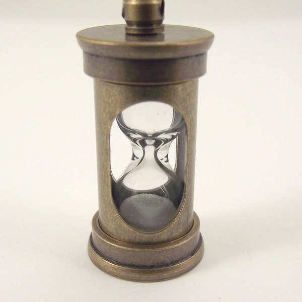 Hourglass Pendant Etsy