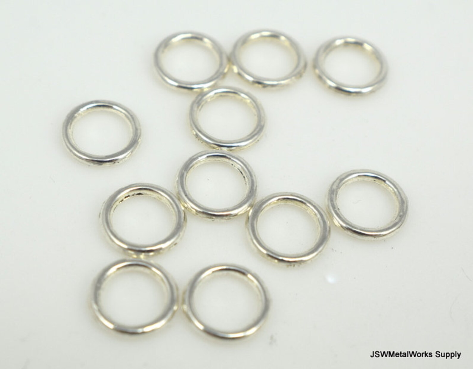 1 Oz Closed Solid Pewter Jump Rings 16 AWG 18 SWG 1.3mm - Etsy