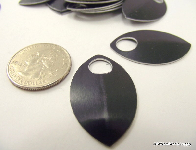 50 Large Scalemail Aluminum Scales, Economical Scalemaille Tag Drop ...