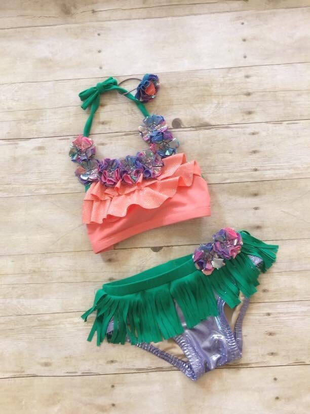 Luau Bikini Or Monokini Bathing Suit Hawaiian Hawaii Etsy