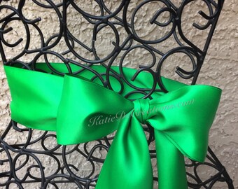 Emerald Green Sash | Etsy