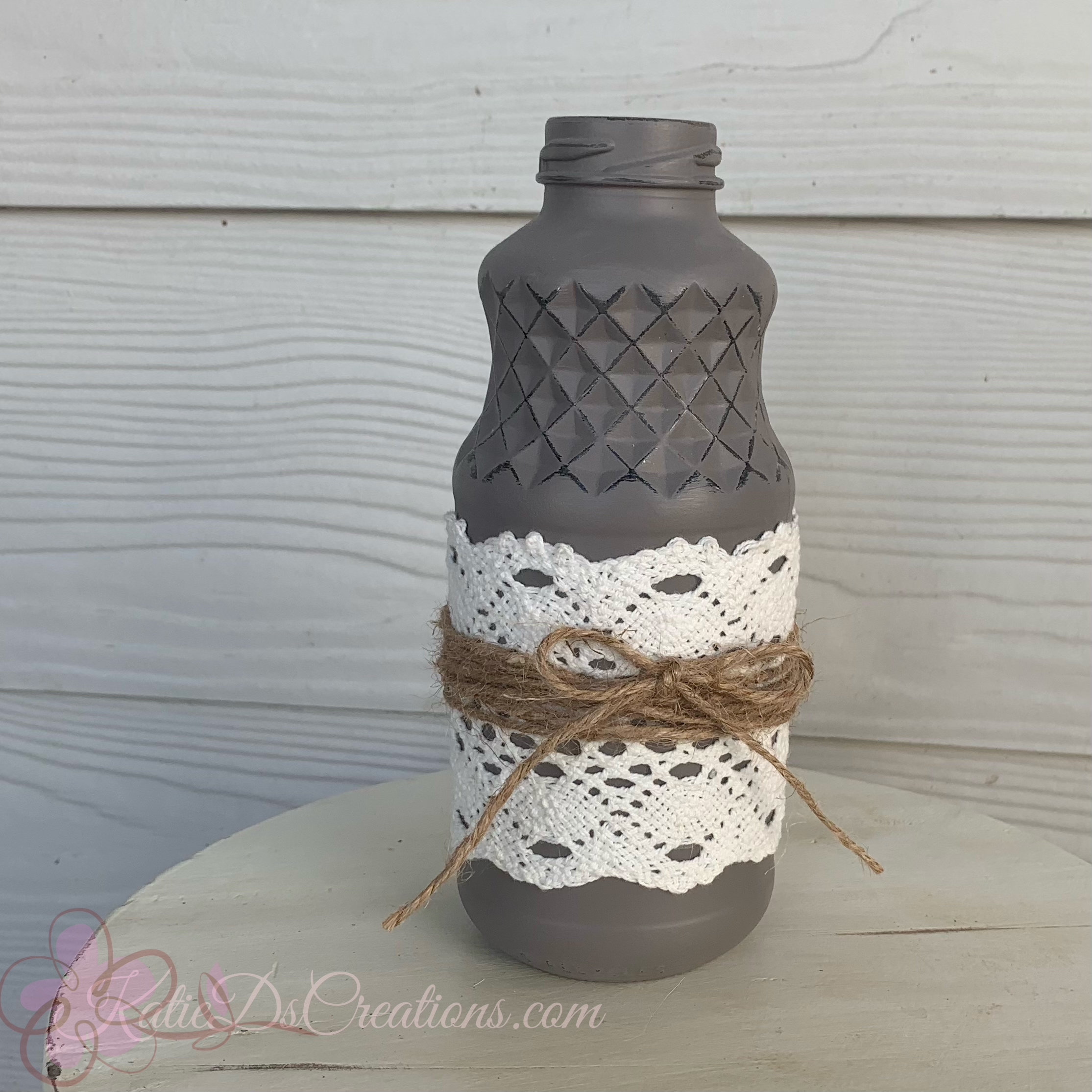 Vases Rustic Upcycled Glass Vase Home Décor etna.com.pe