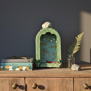 Handmade Ceramic Tabletop Nicho With Pearl Rain - Etsy