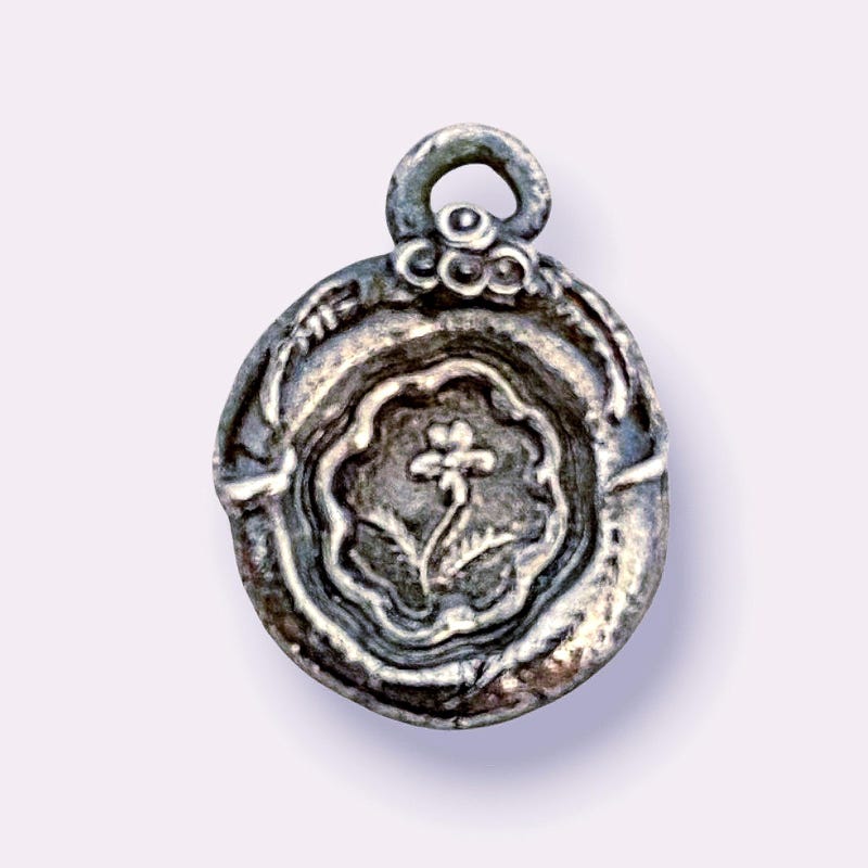 Forget Me Not Vintage Seal - Etsy