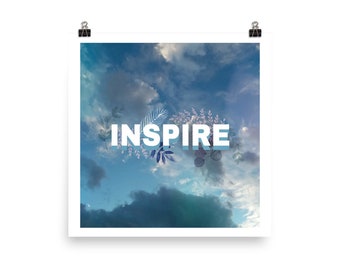 Inspire Poster | Etsy