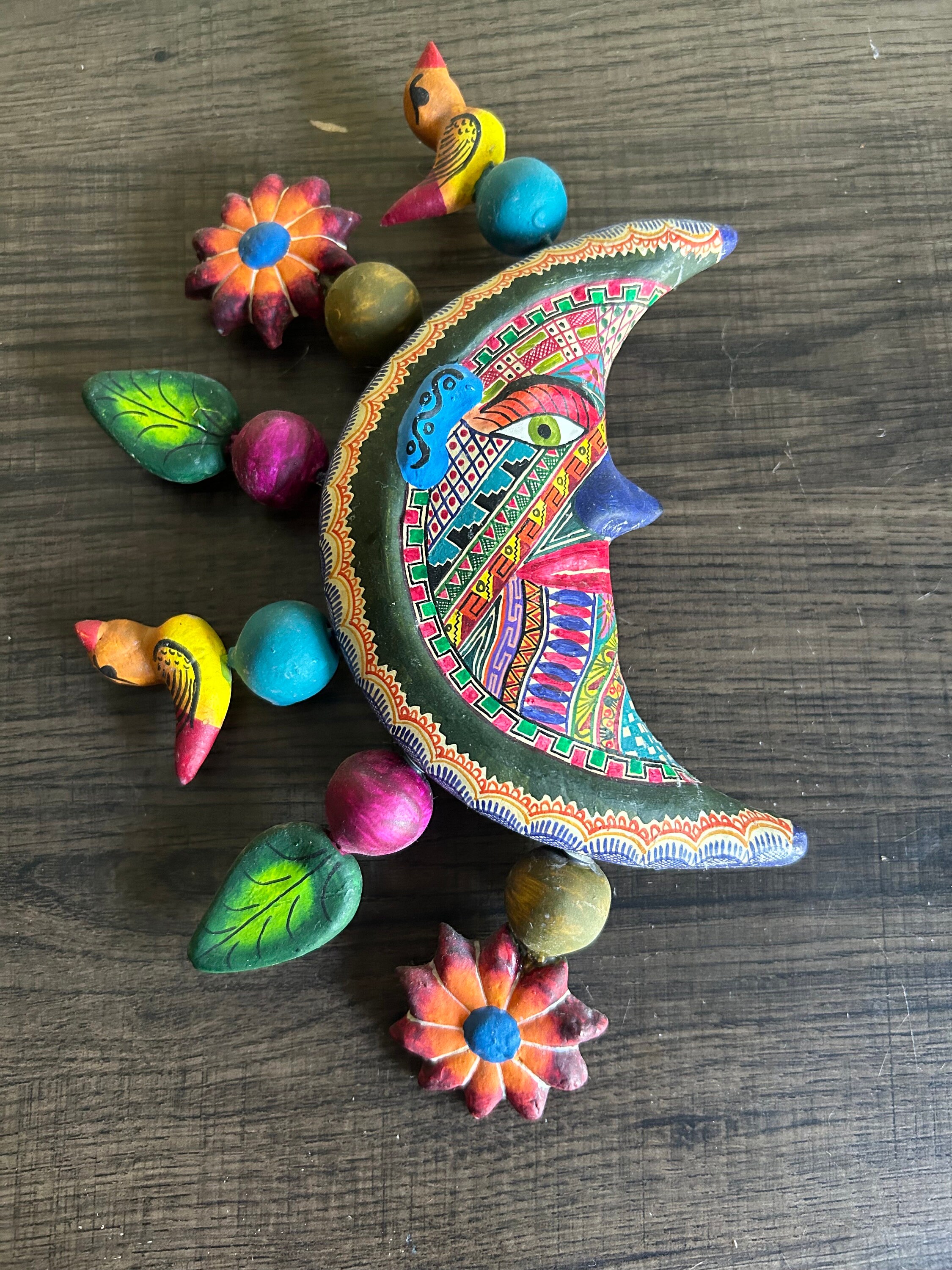 Vintage Alfonso Castillo Moon Mexico Pottery Folk Art - Etsy
