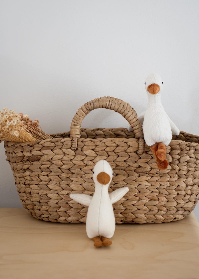 Waldorf Goose Sewing Pattern and Tutorial PDF Animal Toy Bird Doll - Etsy