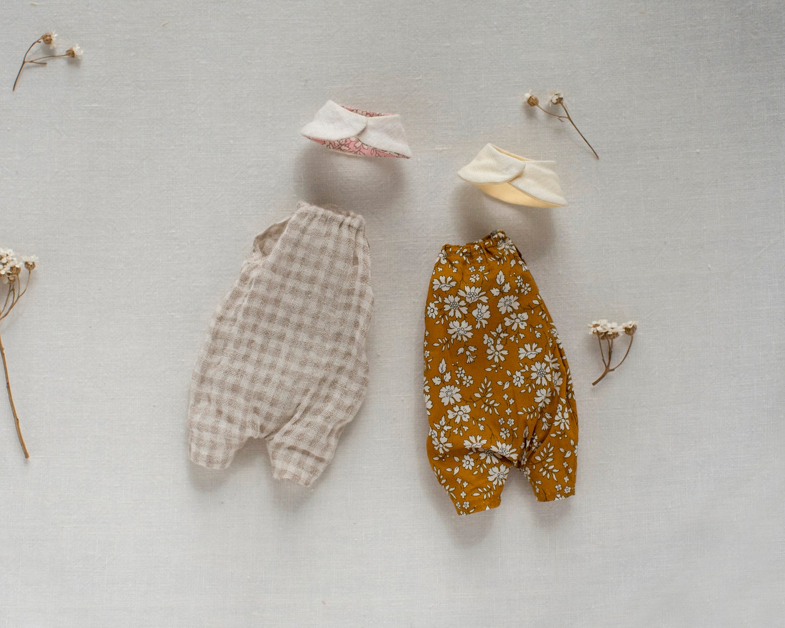 Marten Doll Sewing Pattern - Woodland Jointed Animal With Onesie ...
