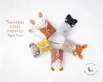 Animal Doll Pattern | Etsy