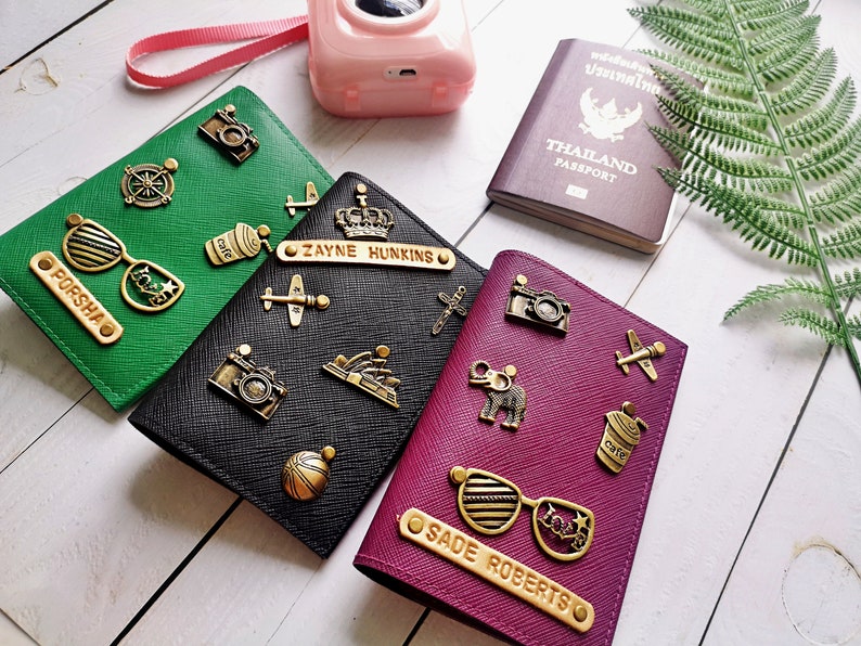 Custom Passport Holder Passport Holder Personalized Passport - Etsy