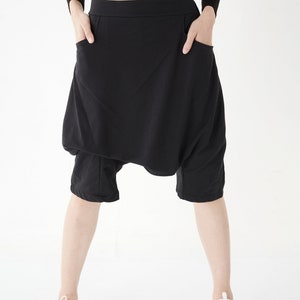 NO.264 Women's Casual Drop Crotch Shorts, Summer Streetwear Pants ...