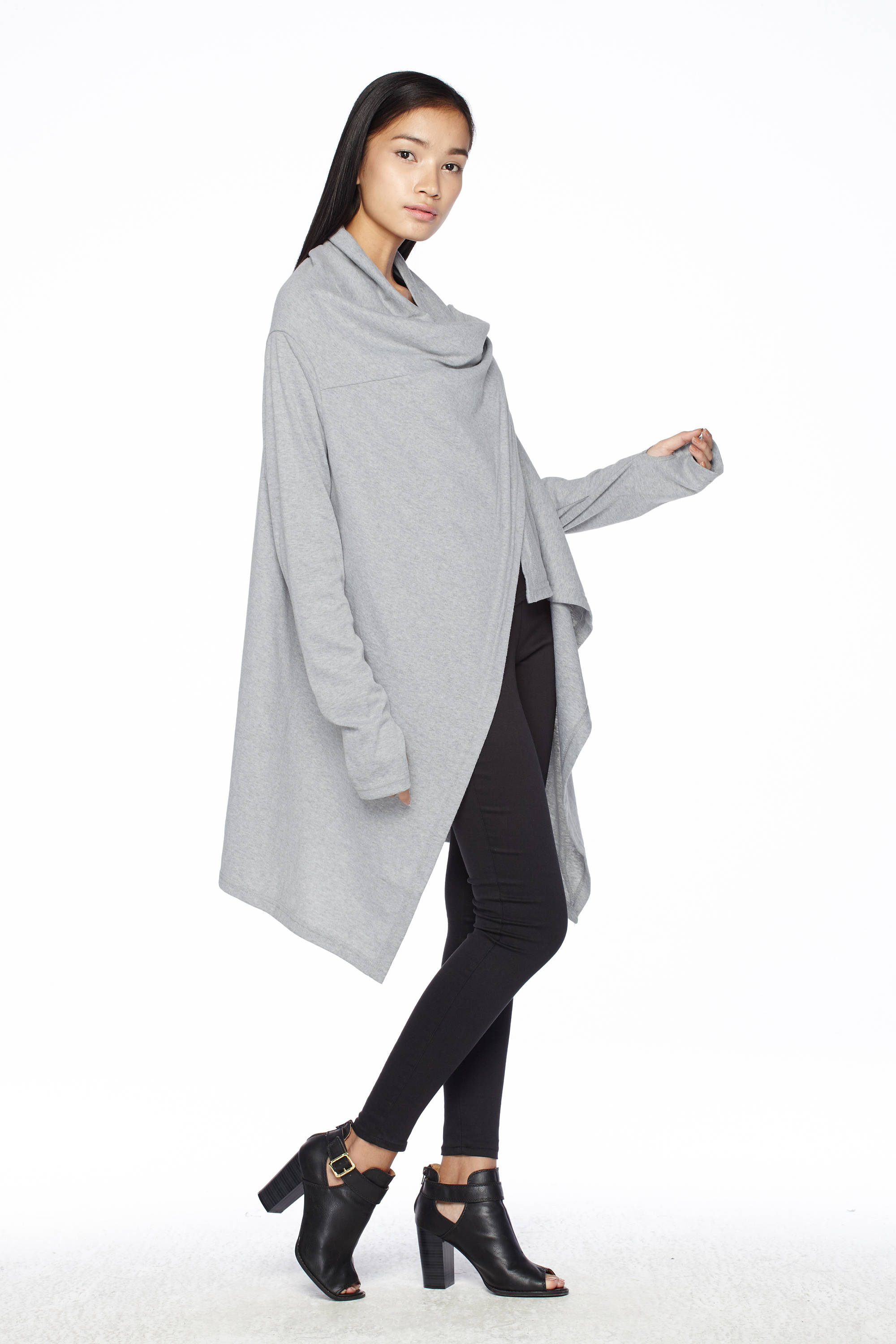 NO.61 Women’s Long Sleeve Open Front Extravagant Cardigan, Cardigan ...