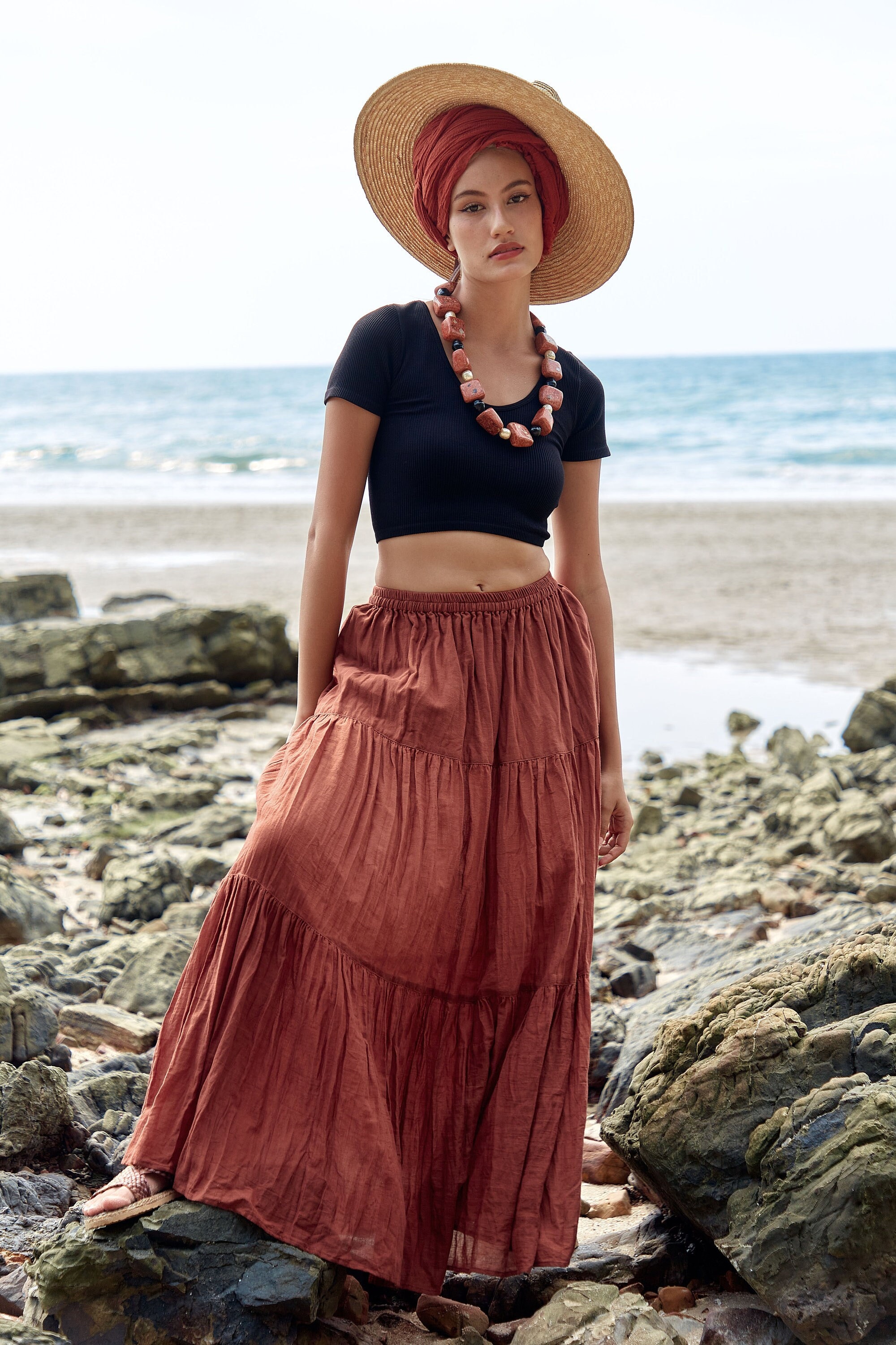 Boho Maxi Skirt
