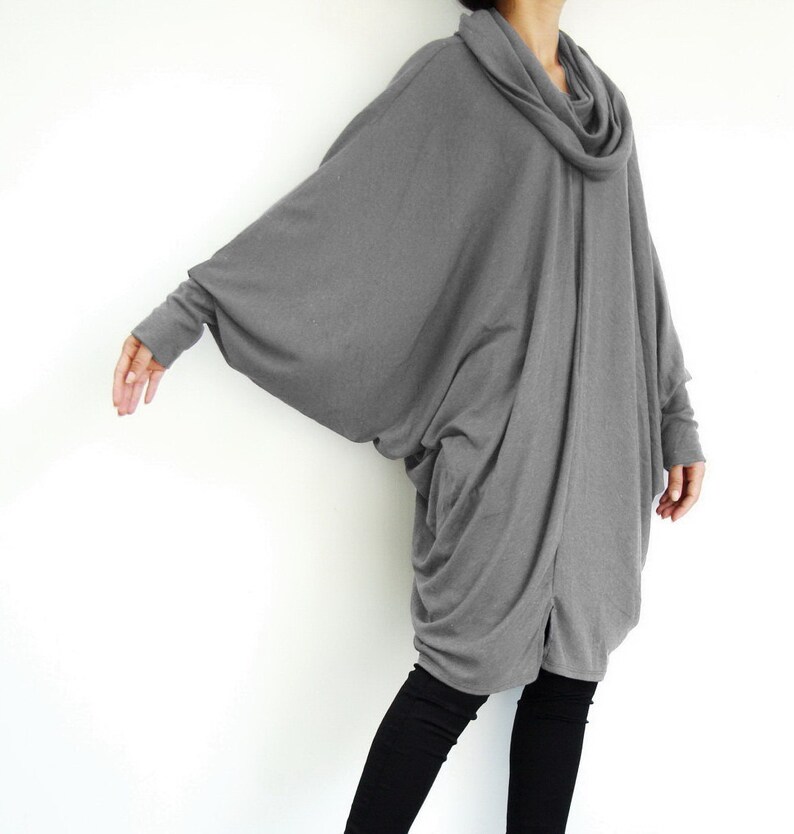 NO.57 Women's Batwing Sleeve With Scarf Dress Batwing - Etsy