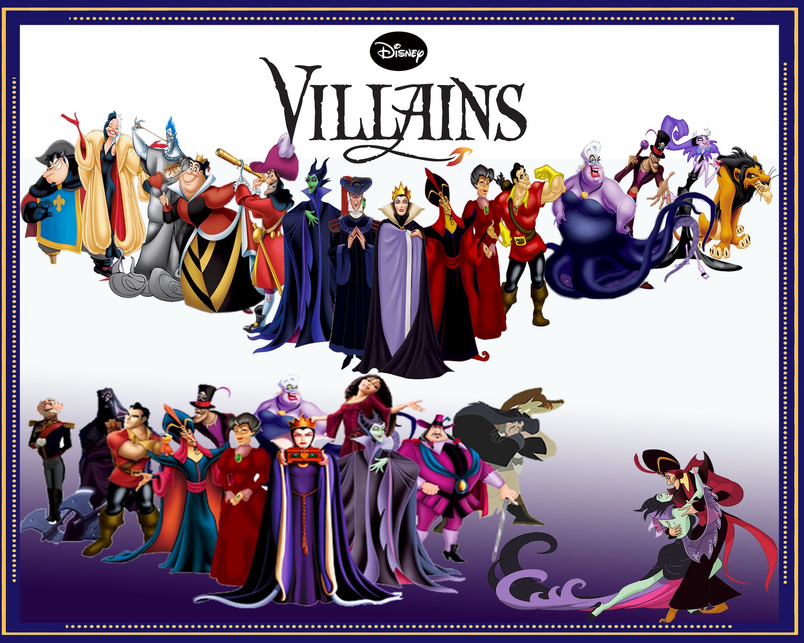 Villains Clipart Digital Download PNG Maleficent Captain Hook | Etsy