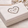 Jewelry Box for Girls, Personalized New Baby Memory Box Little Girls ...