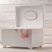 Baby Girl Keepsake Toy Box Large Personalized New Baby First Memory Box ...