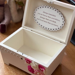 Jewelry Box for Girls Personalized New Baby Memory Box Little - Etsy
