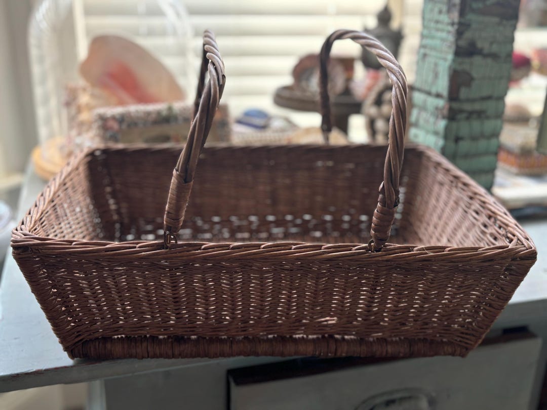 Picking Wicker Basket/carrier - Etsy