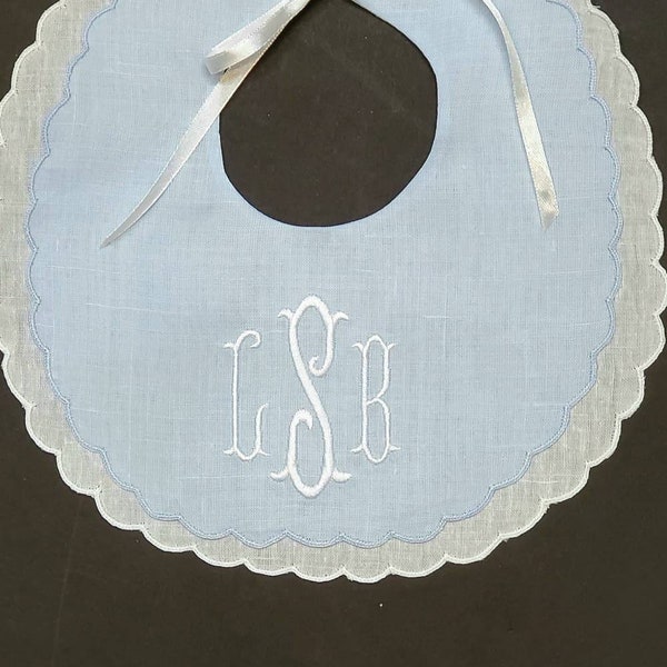 Blue Bib - Etsy