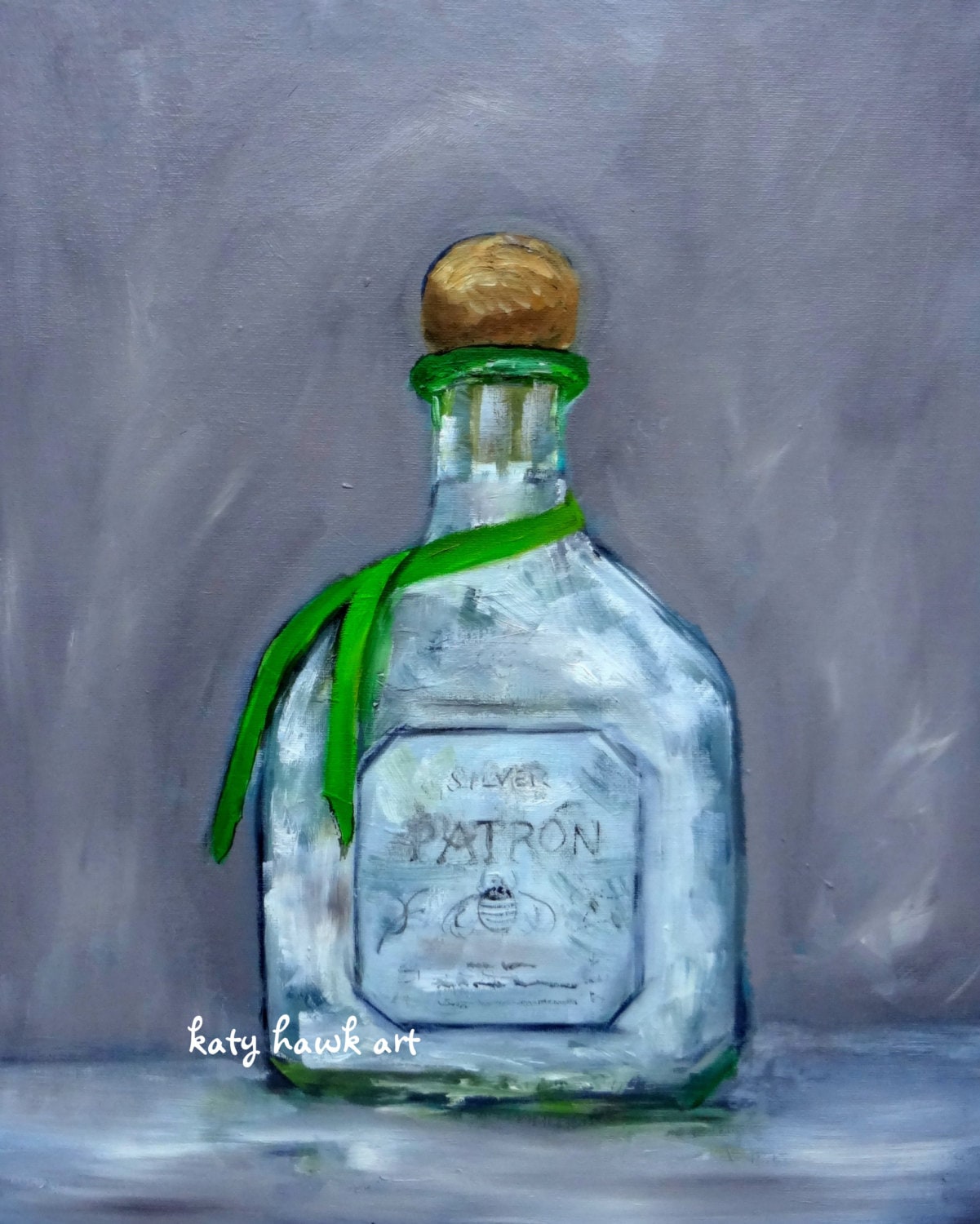 Patron Bottle Art