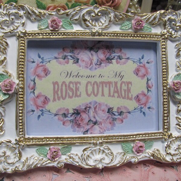 Shabby Chic Frame - Etsy