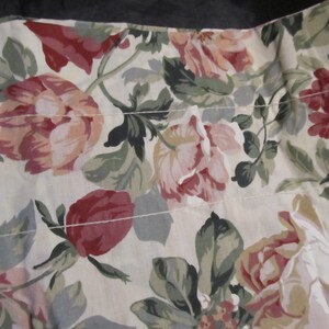 WINDOW VALANCE, Blouson Style, Cabbage Roses, 18"x88", Croscill ...