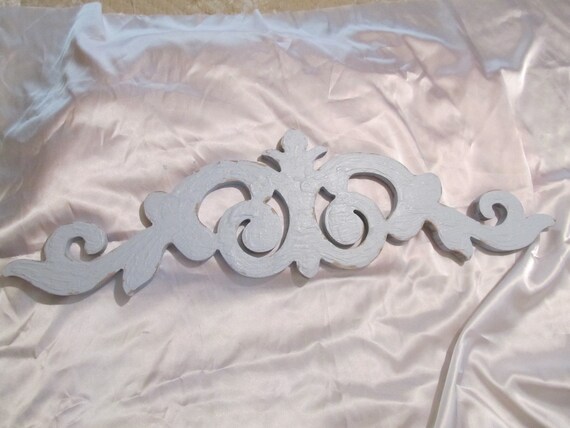 Pastel Blue WALL PEDIMENT Door or Frame Topper Wall Decor | Etsy