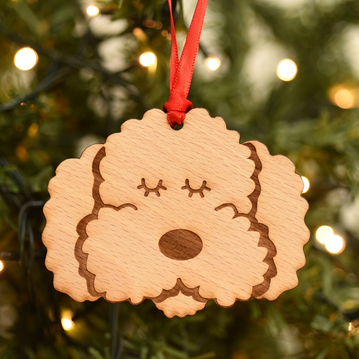 Cockapoo Wooden Christmas Hanging Decoration Perfect for Your - Etsy UK