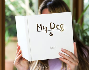 Dog Memorial Book | Etsy
